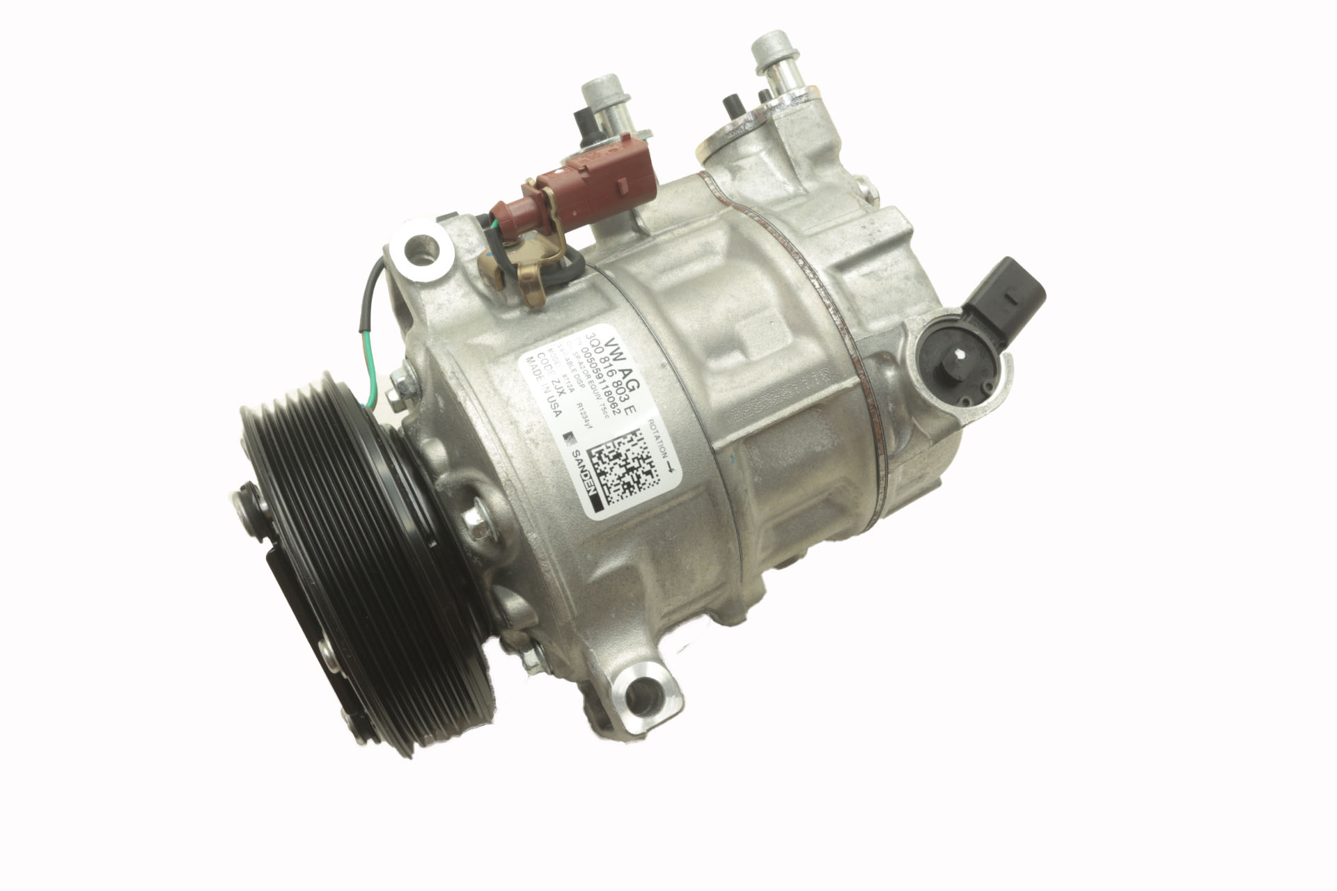 Compressor Ar Condicionado Vw Tiguan Polo Virtus 3q0816803e - Auto Amega