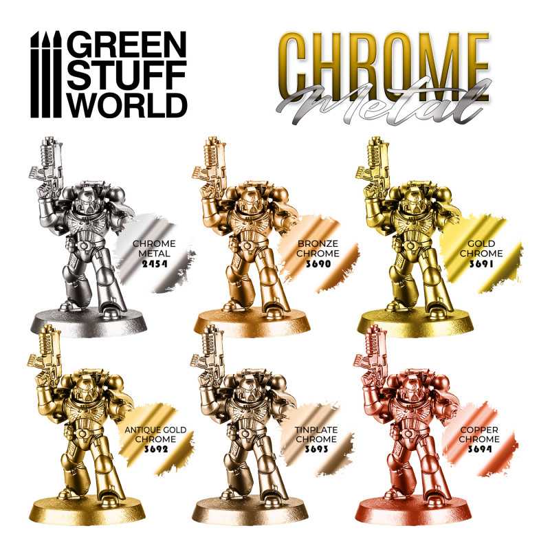 Copper Chrome Metal - Geek Tintas
