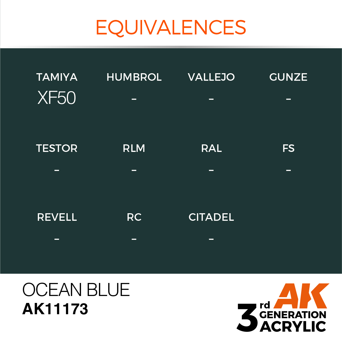 Ocean Blue - Standard - Geek Tintas