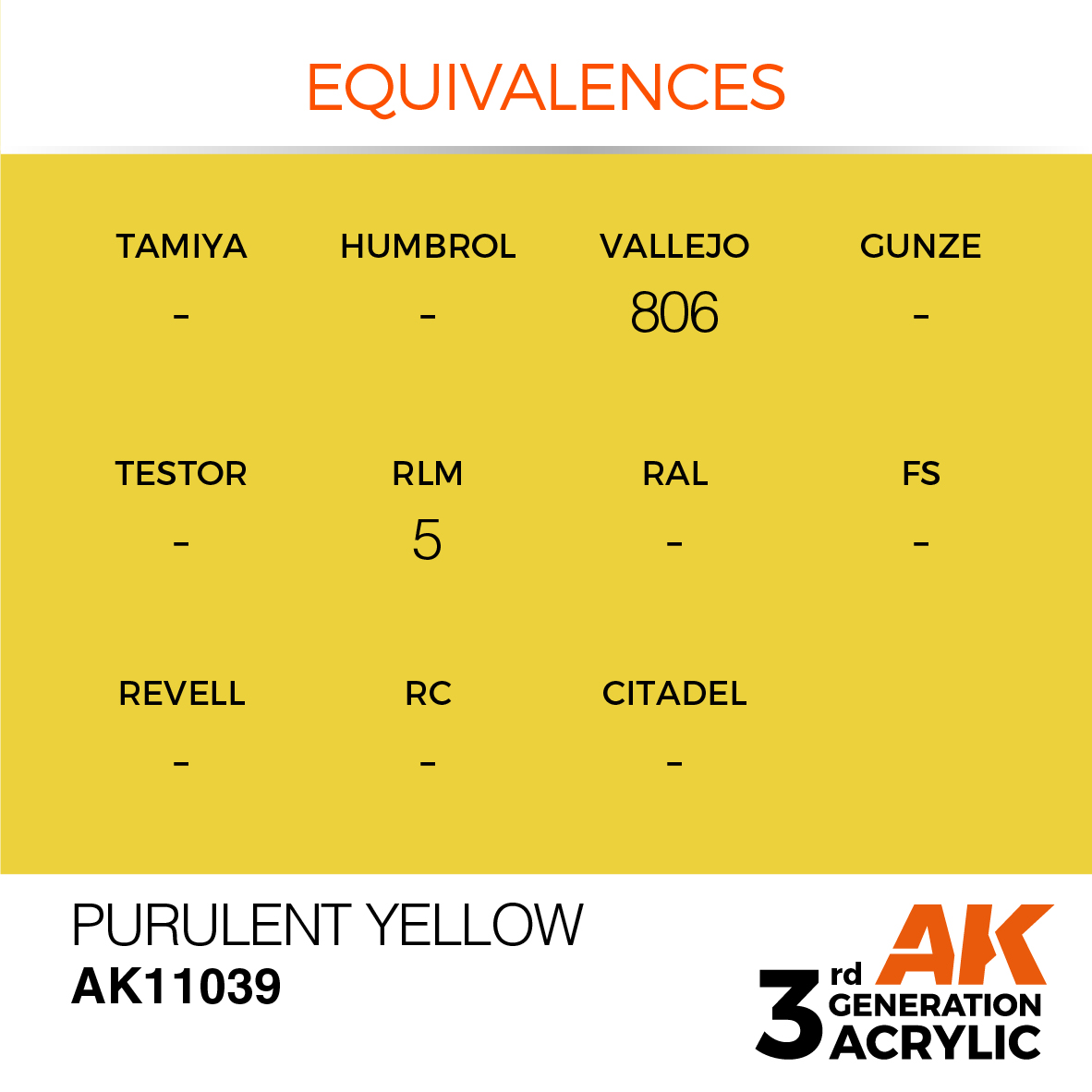 Purulent Yellow - Standard - Geek Tintas