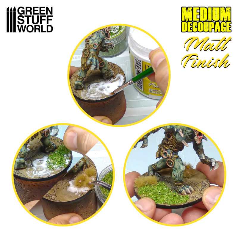 Decoupage Medium Matt 250ml - Geek Tintas