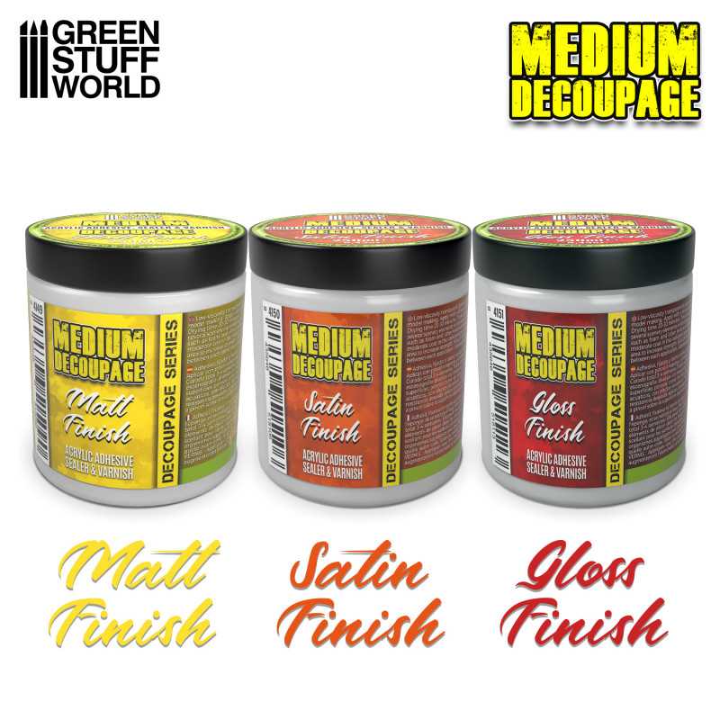 Decoupage Medium Matt 250ml - Geek Tintas