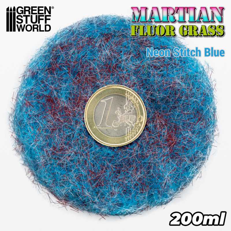 Martian Fluor Grass - Neon Stitch Blue - 200ml - Geek Tintas