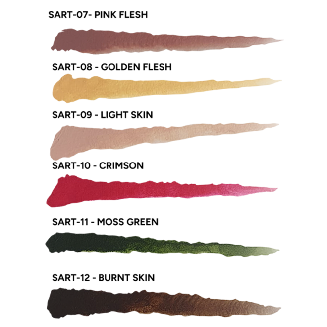 SET DE TINTAS ACRÍLICAS- SCALECOLOR ARTIST SKIN TONES SCALE75 - 6x 20ml ...