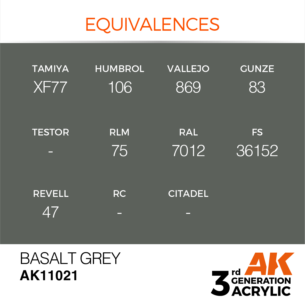 Basalt Grey - Standard - Geek Tintas