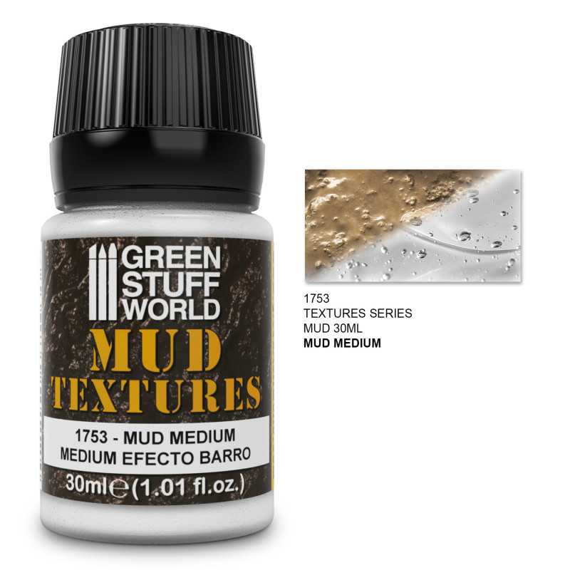 Mud Effect Medium 30ml - Geek Tintas