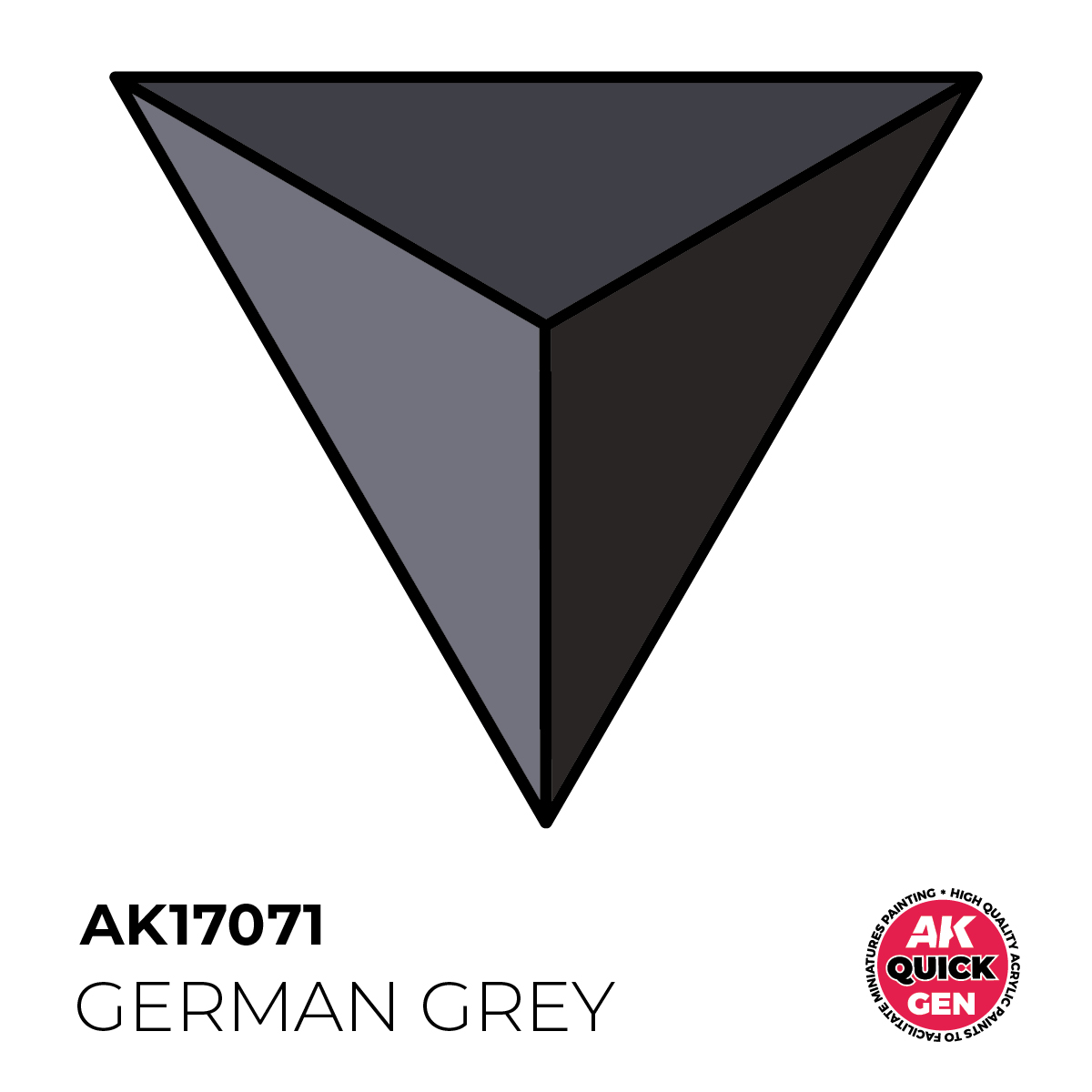 GERMAN GREY - QUICK GEN COLOR - Geek Tintas