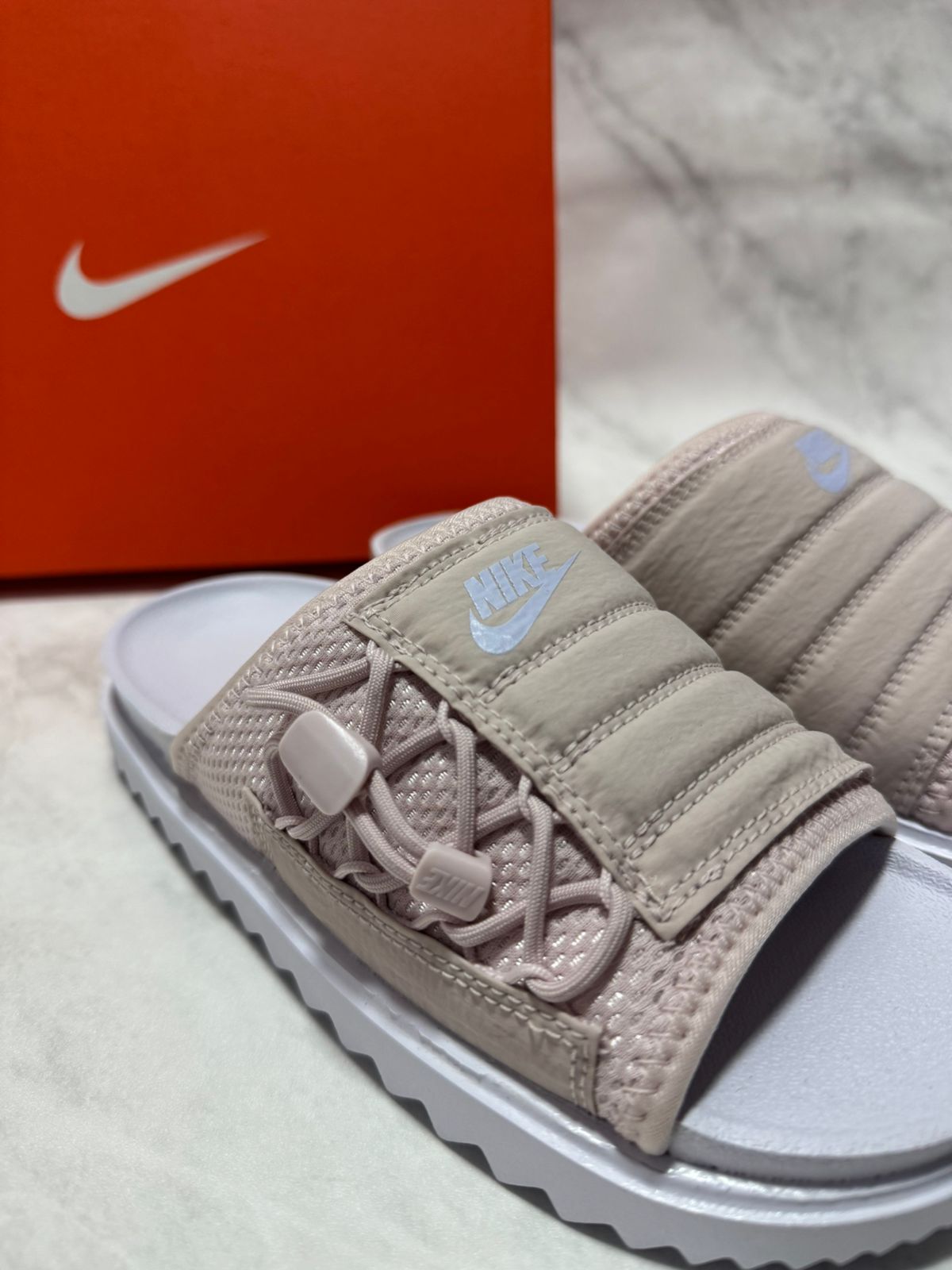 Slide Nike Asuna 1.0 Rosa - Rodrigues Sports