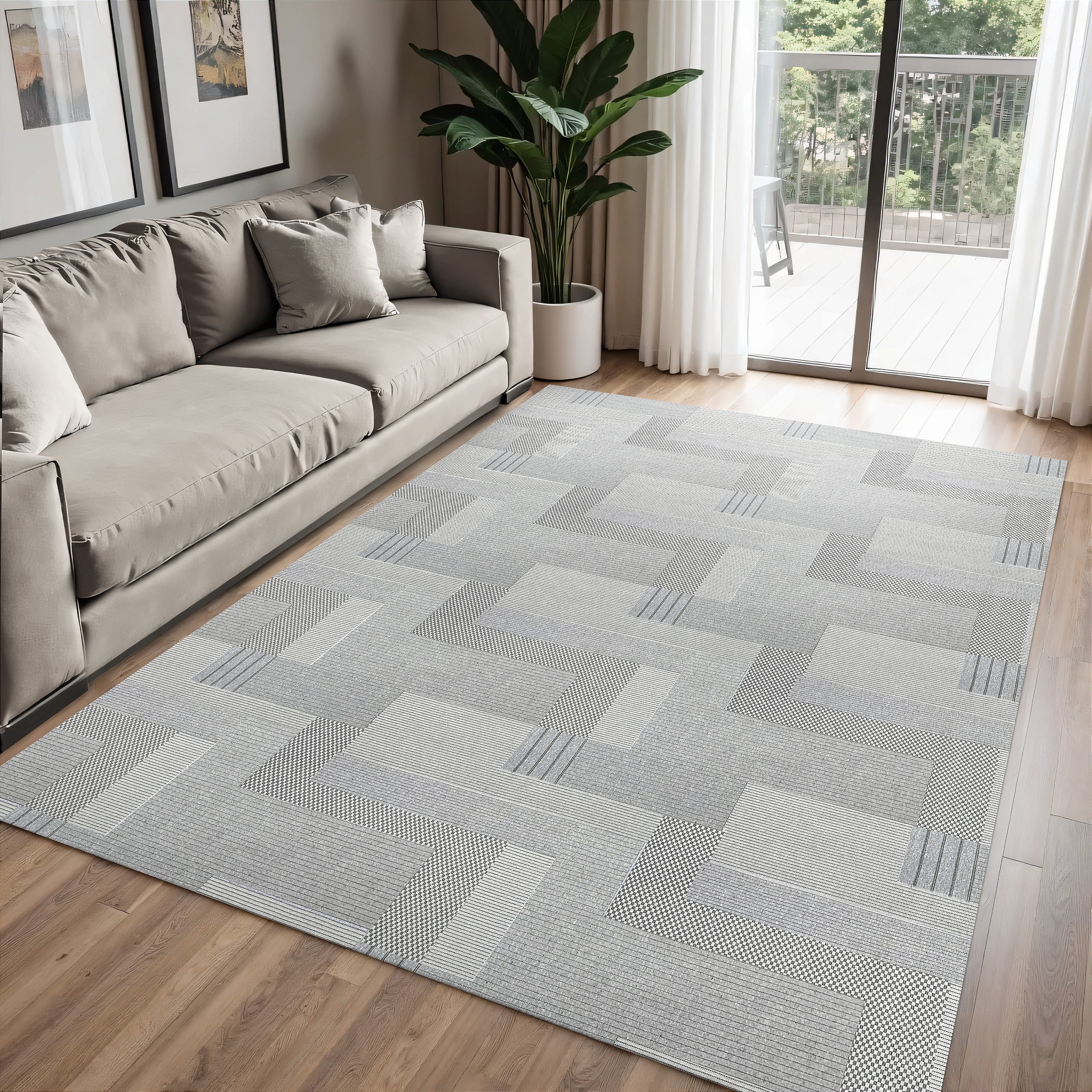 Tapete Decorativo Maya 1,46X2,00 Antiderrapante Sala Quarto - Visacor ...