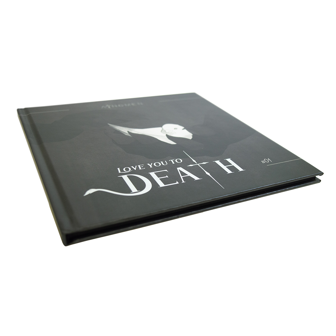 ILUSTRARIANE | Livro Capa Dura Love You To Death - Atnomen ...