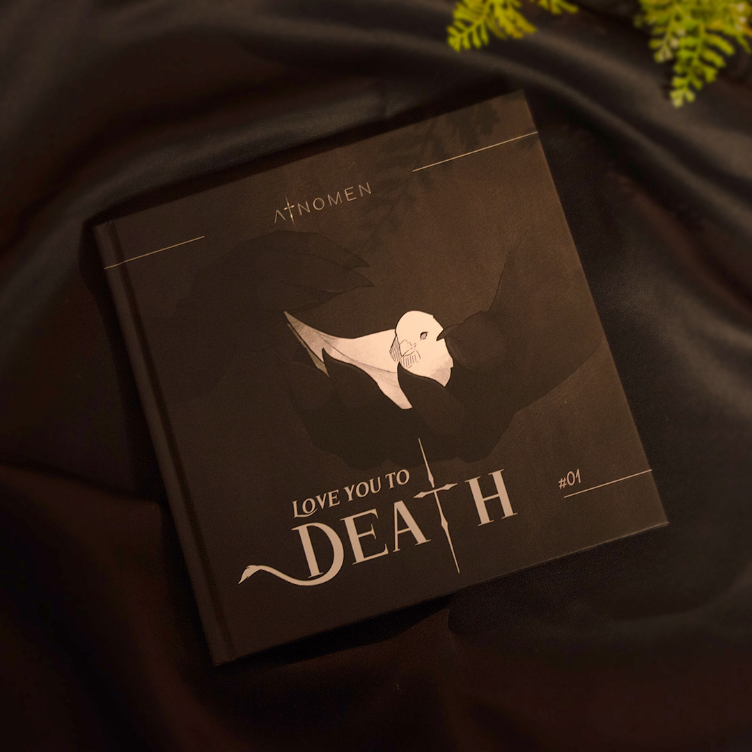 ILUSTRARIANE | Livro Capa Dura Love You To Death - Atnomen ...