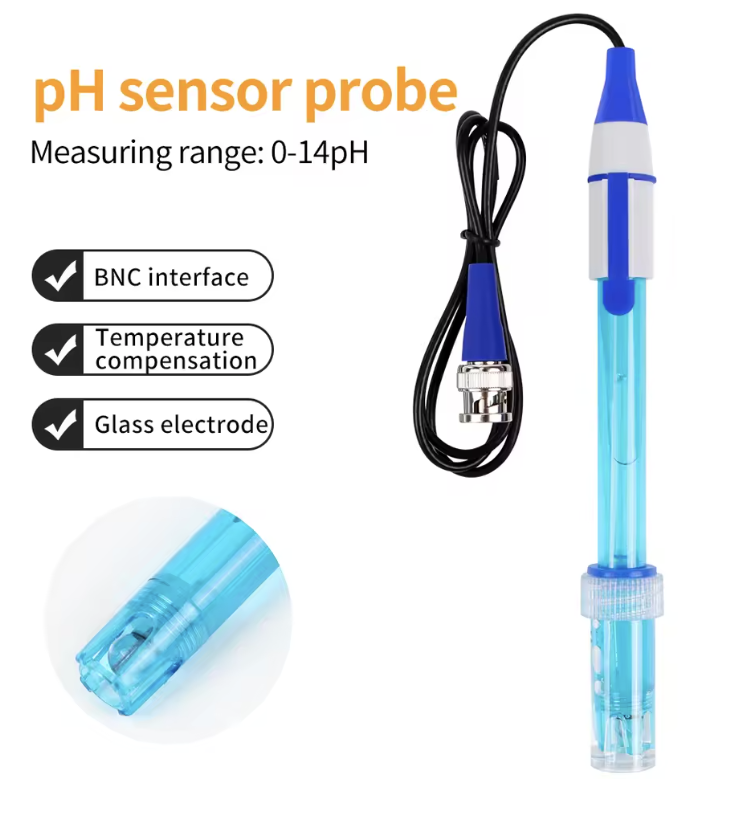 Eletrodo de pH E201 (BNC) 0–14 pH | Laboratório - Reagentes Químicos e ...