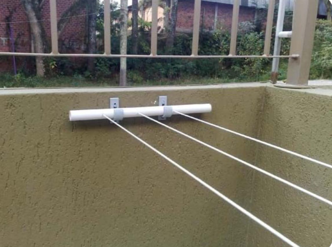 VARAL DE PAREDE A PAREDE - FLEX - Starhouse Varais