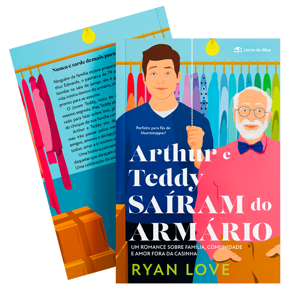 Arthur e Teddy sairam do armário - Loja B2B Ediouro - Loja B2B Ediouro