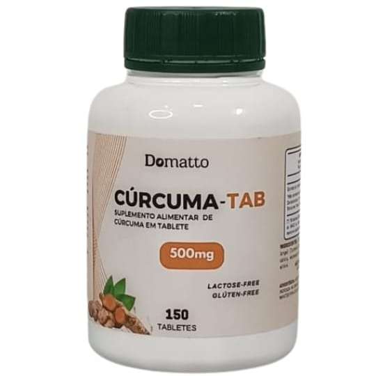 Cúrcuma Tab 150 Tabletes - Domatto Brasil