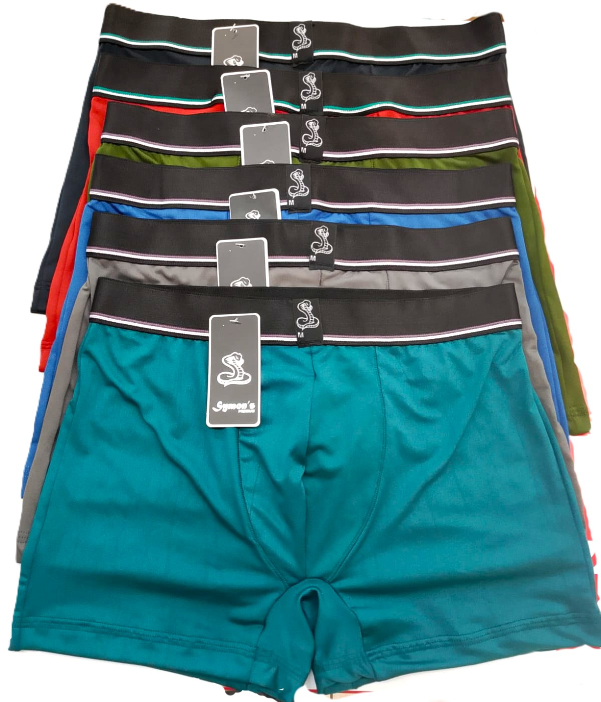 CUECAS BOXER ADULTO - HELENA LINGERIE