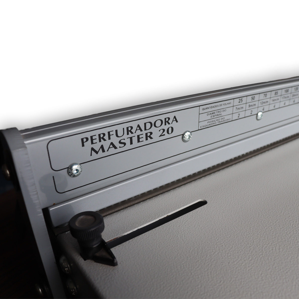 Encadernadora Profissional Para 20 Folhas Master 20 Prime ...