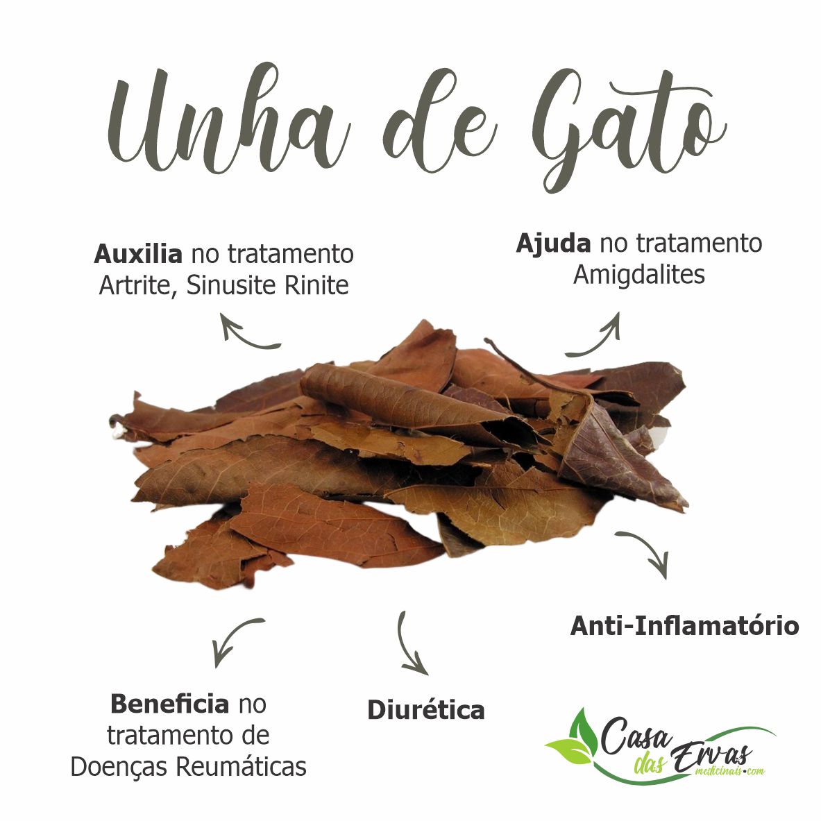 Uxi Amarelo e Unha de Gato 120 Cápsulas - 500 MG - Casa das Ervas ...