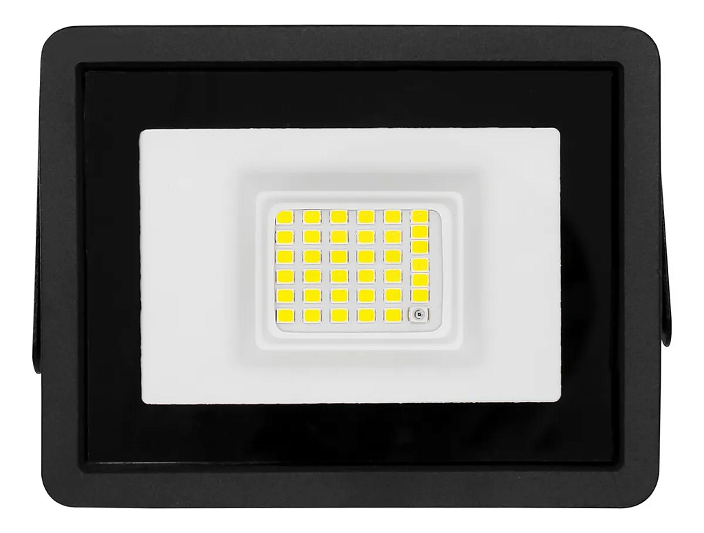 Refletor Sensor De Presença embutido Led 20w Fotocélula Bivolt 6500K ...