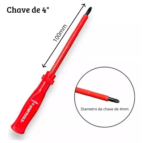 Chave Philips Isolada Startools - Segurança e Precisão - Comercial Sul LTDA