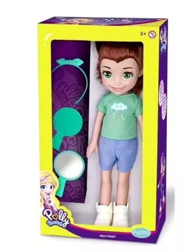 Boneca Lila Amiga da Poly Pocket - A Educacional Brinquedos E Inclusão ...