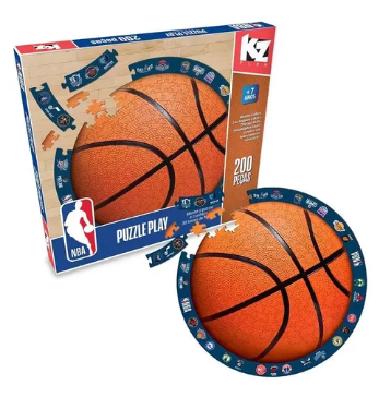 Puzzle Play NBA c/200 pçs - A Educacional Brinquedos E Inclusão Social