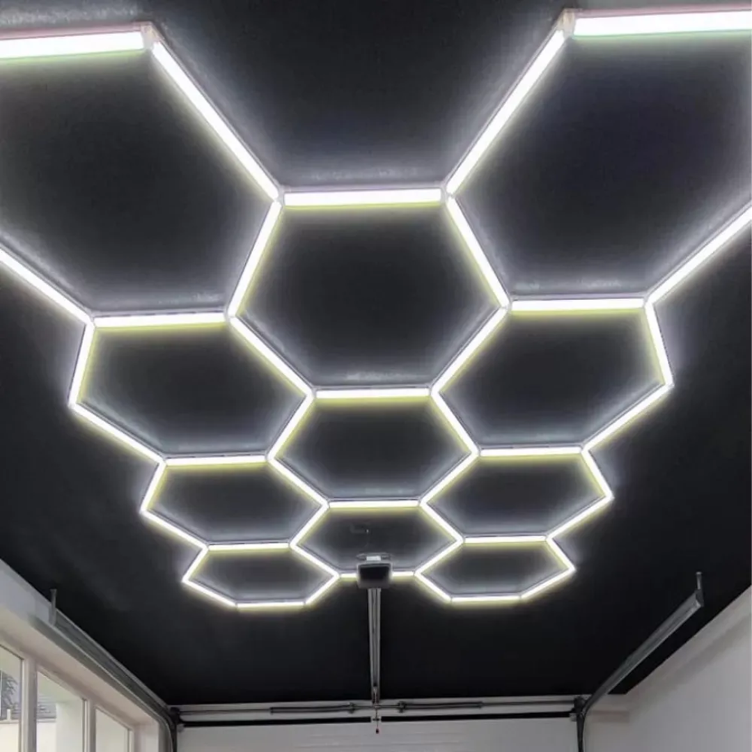 Colmeia de led 3x4,16m - Perfil modular - FLP ILUMINAÇÃO