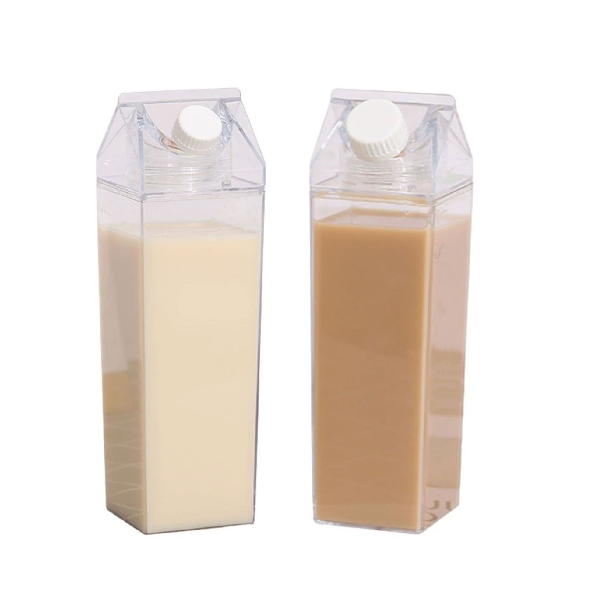 Kit 2 Garrafa Bebida Transparente Creative 1000ml Suco Agua - Hora das Compras