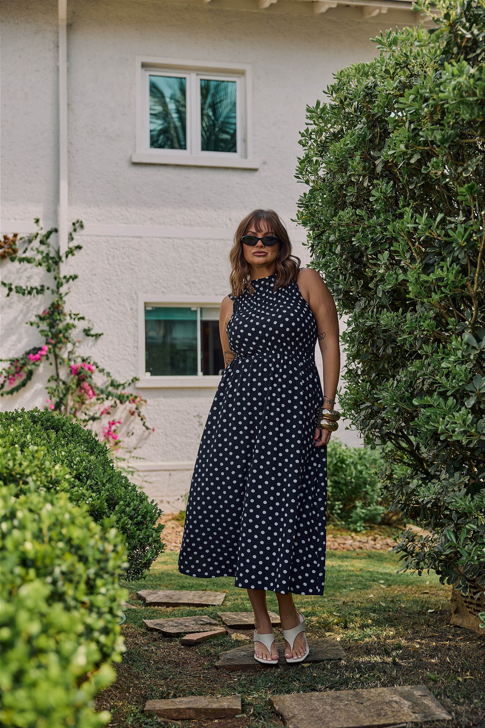 Vestido Alice Poá Preto - 787 Shirts