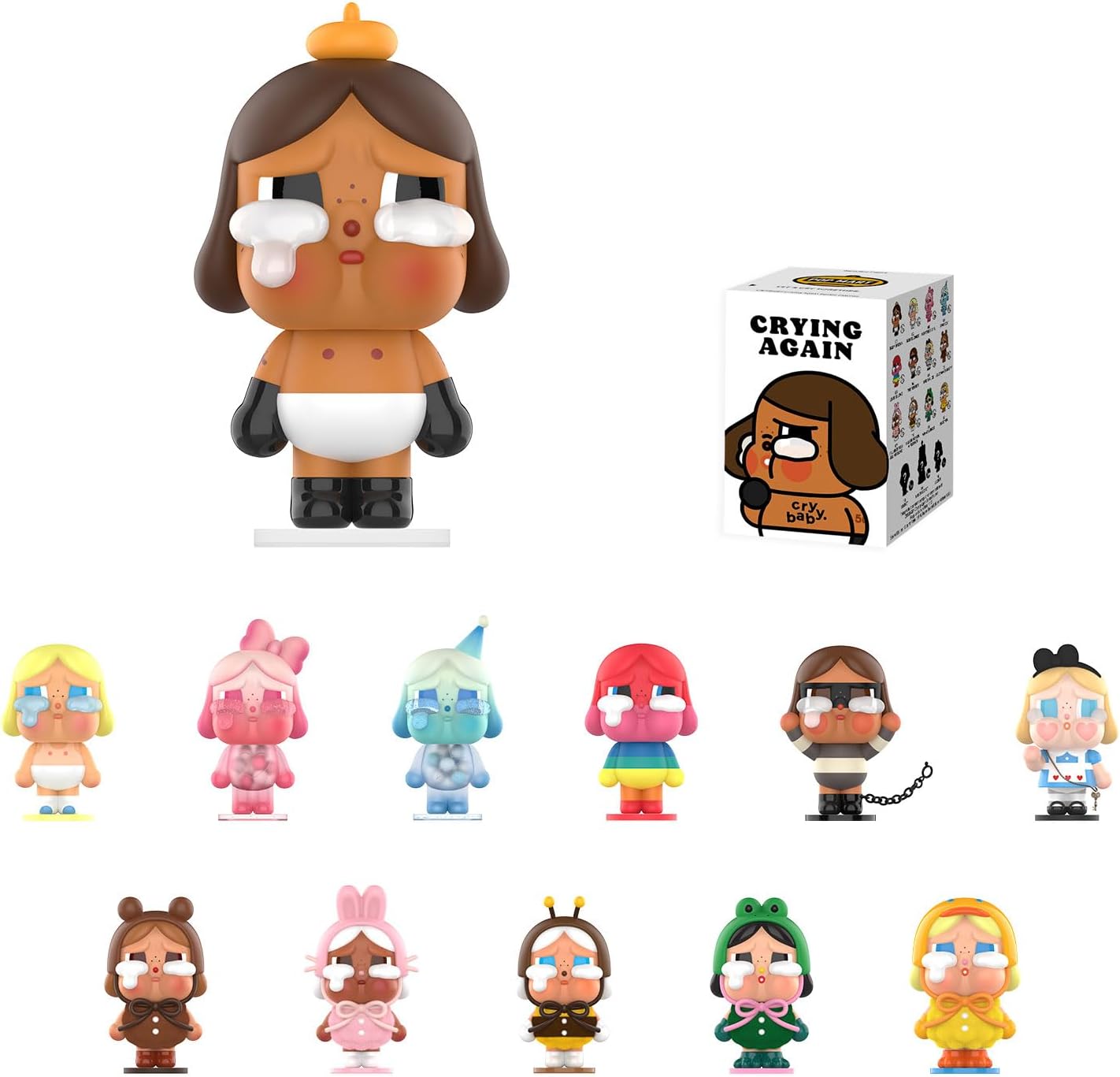 Blindbox Cry Baby Crying Again - Pop Mart - Chocomenta Colecionáveis