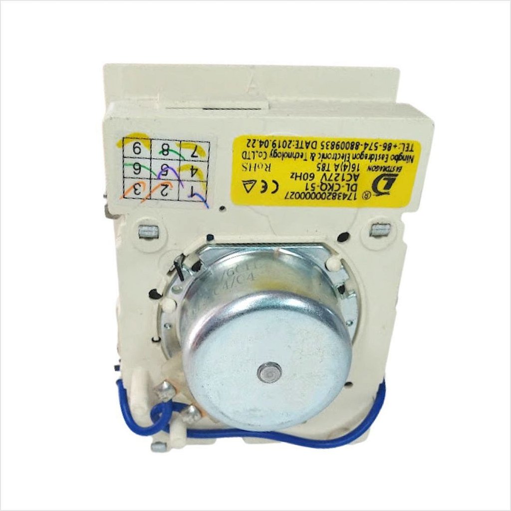 Timer Electrolux 127V A08076701 para Secadora de Roupas - RS Loja ...