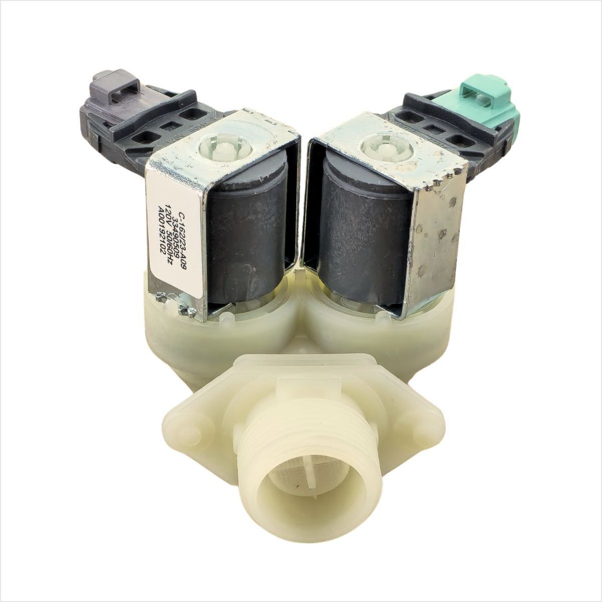 Válvula Dupla Entrada de Água 127V para Lavadora LFE11 Electrolux ...