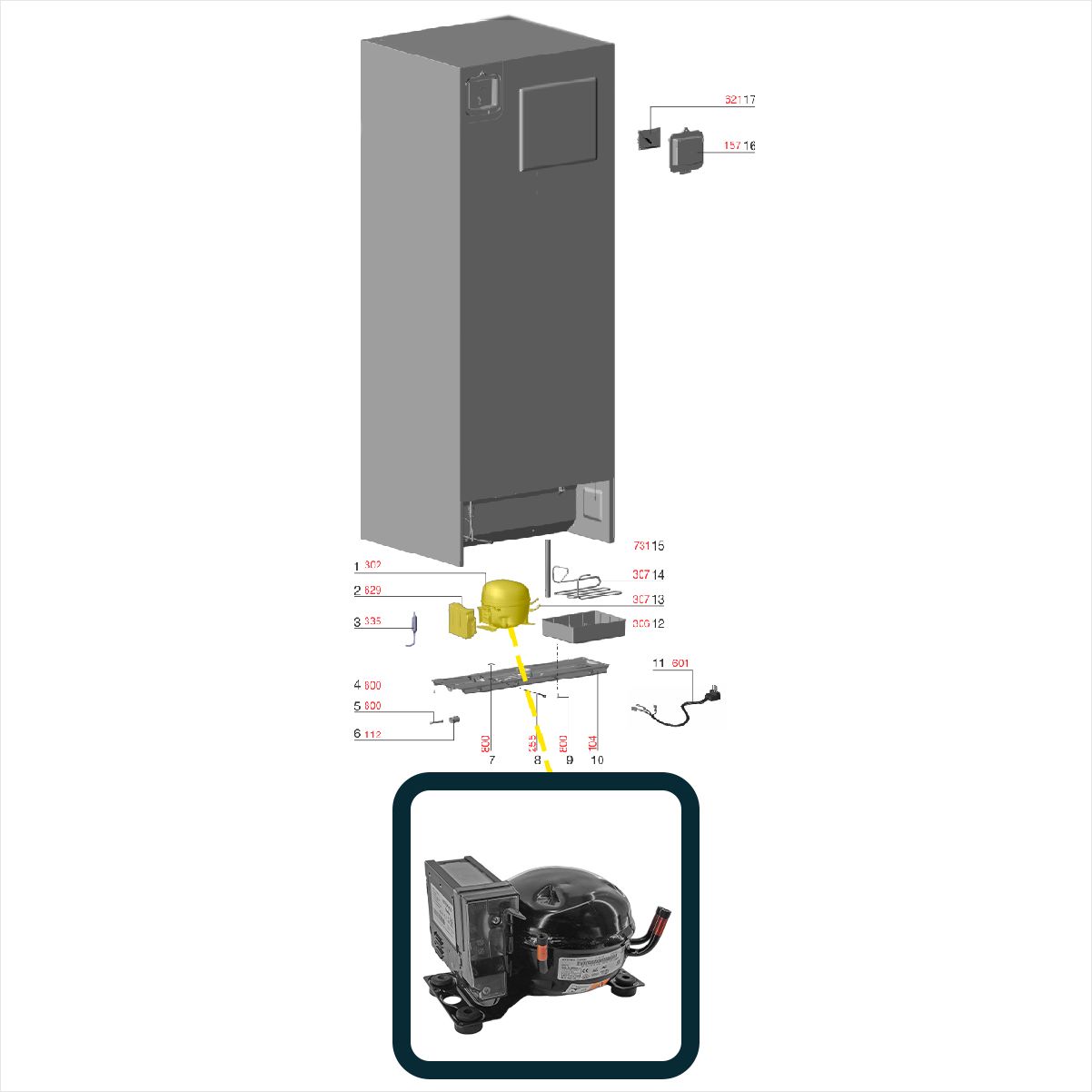 Compressor Inverter Electrolux Original - Eficiente e Silencioso - RS ...