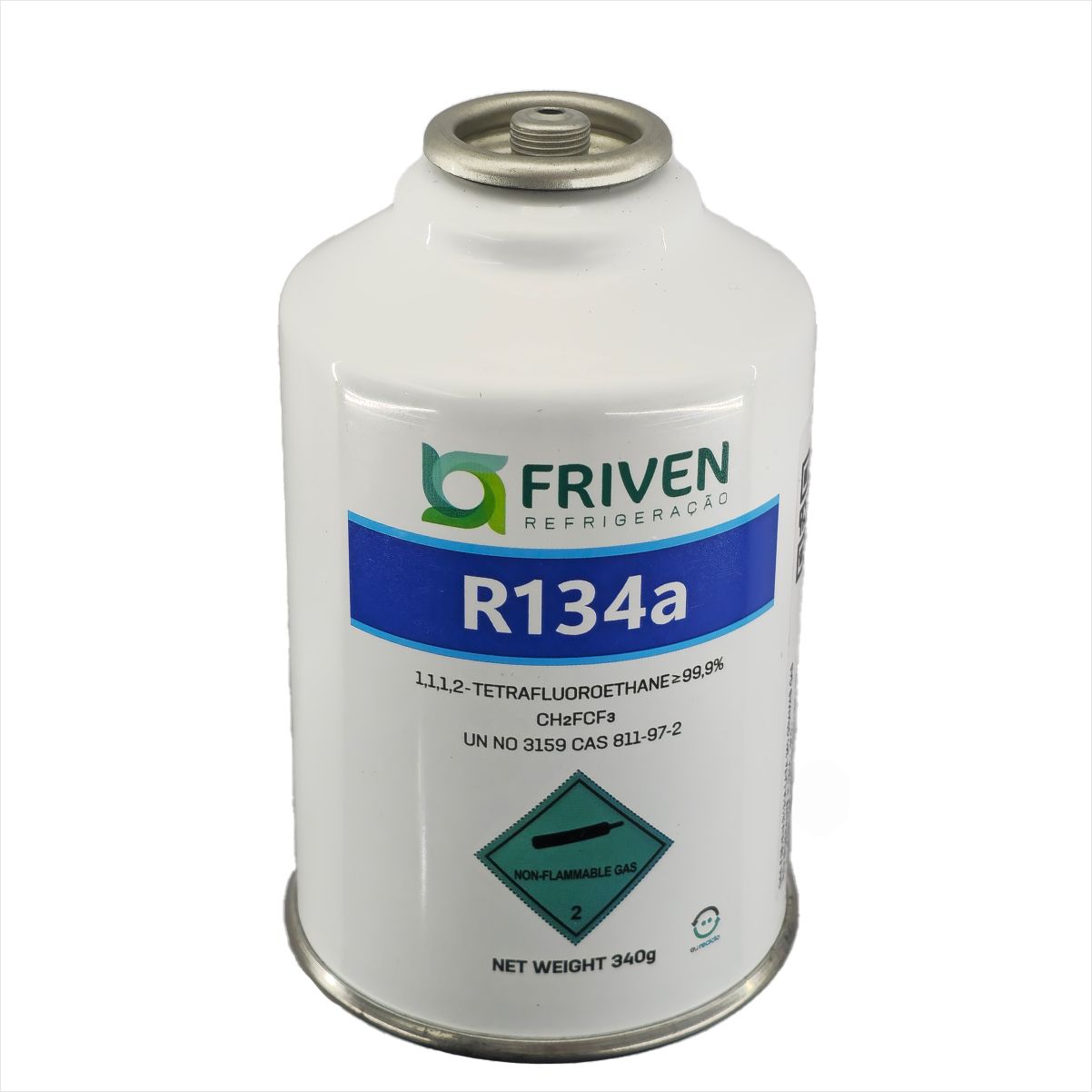 Gás Refrigerante R134A Friven 340g: A Eficiência em Ação - RS Loja ...