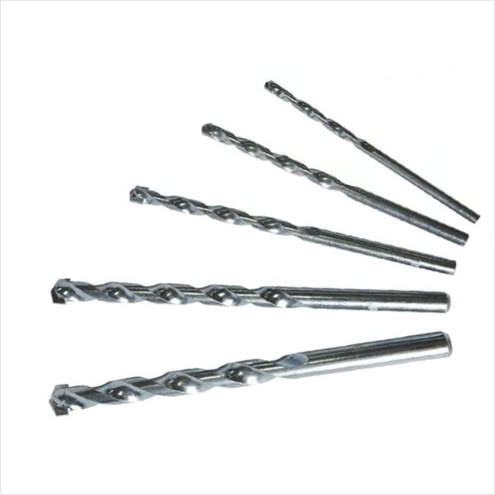 Conjunto Brocas Concreto Alvenaria 05 Peças Tungstênio e Zinco PRO ...