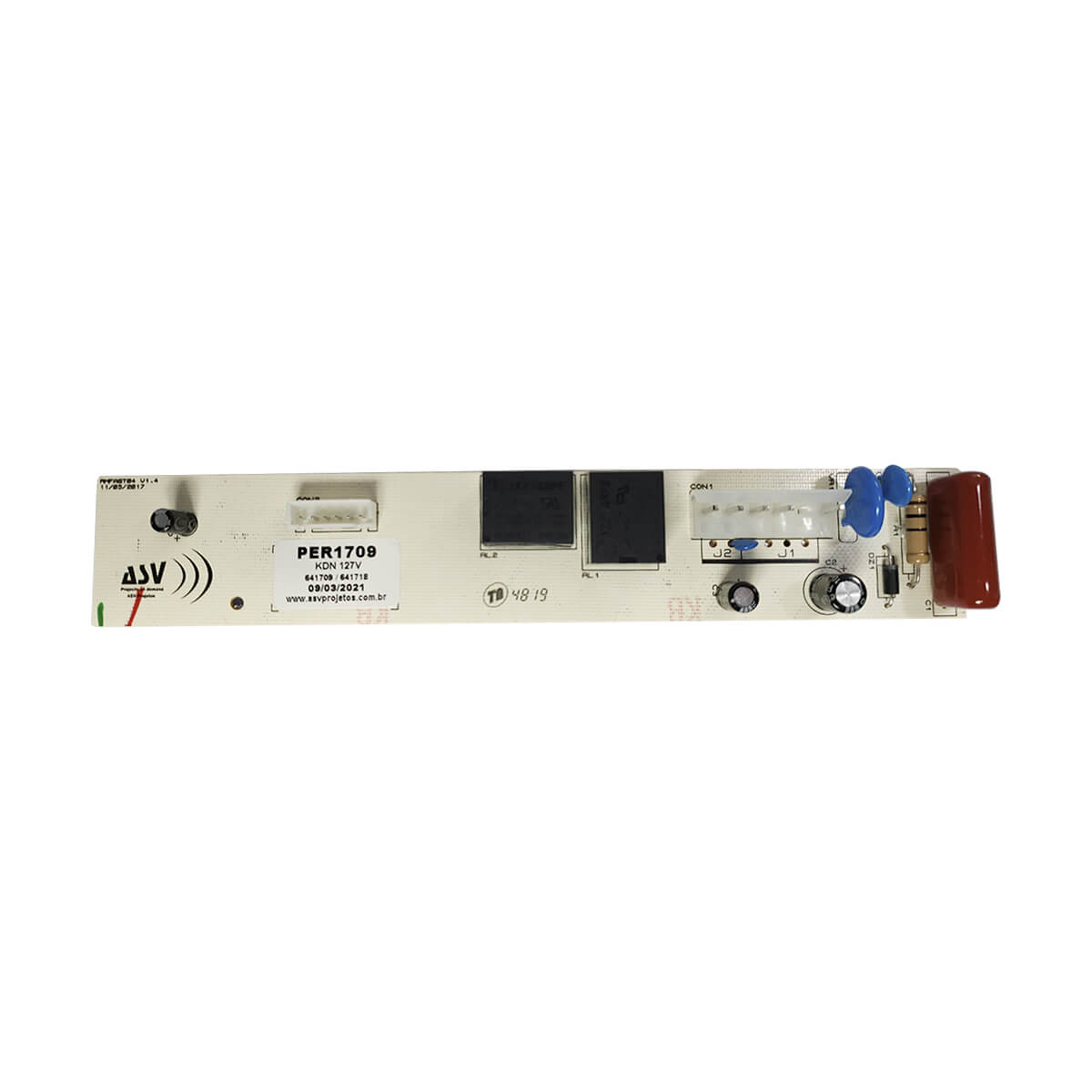 Placa De Controle PER1709 127V Para Refrigerador Bosch - 641709 ...
