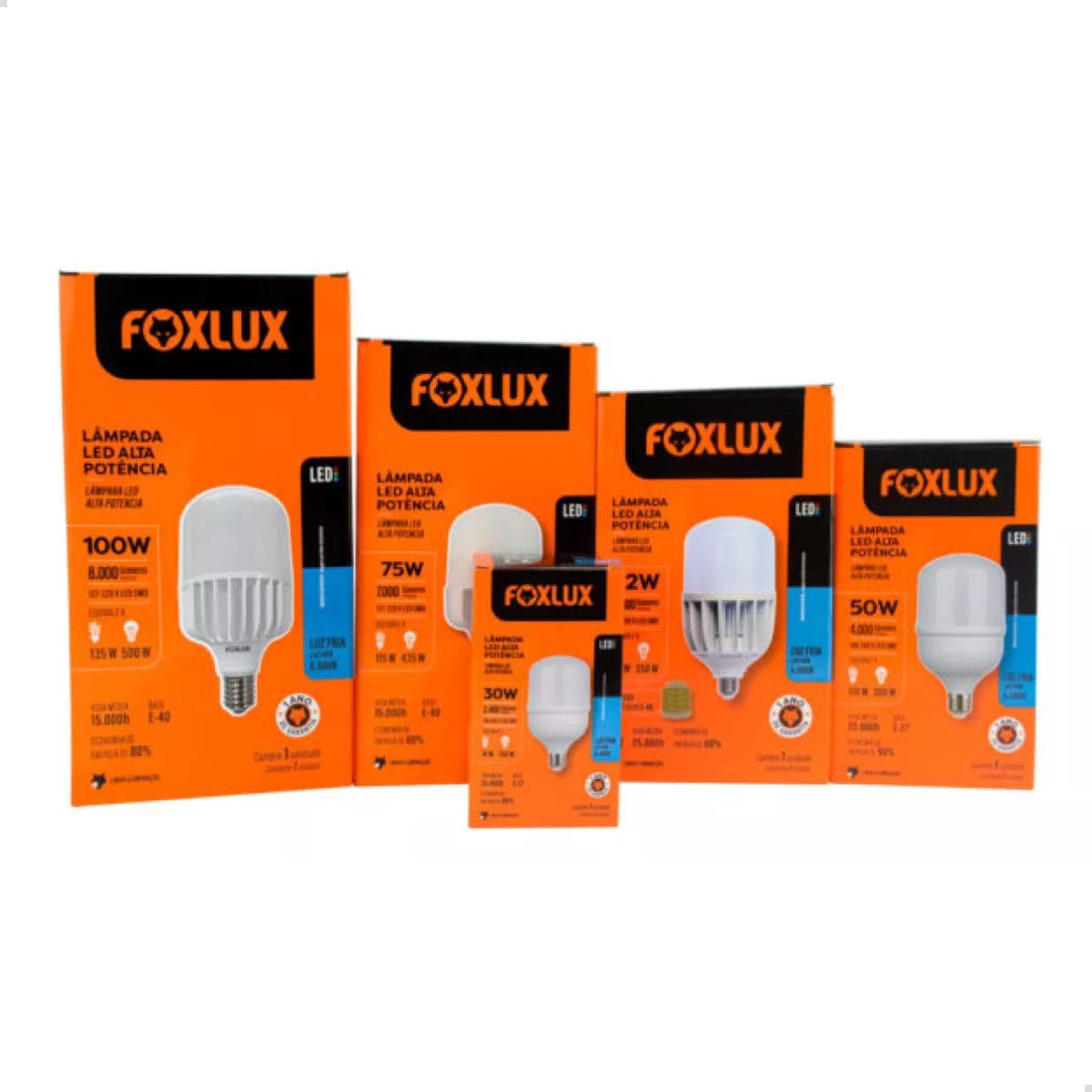 FOXLUX LAMP BULBO LED 30W 6500K 90.26 - Contattos Mais | Elétrica ...