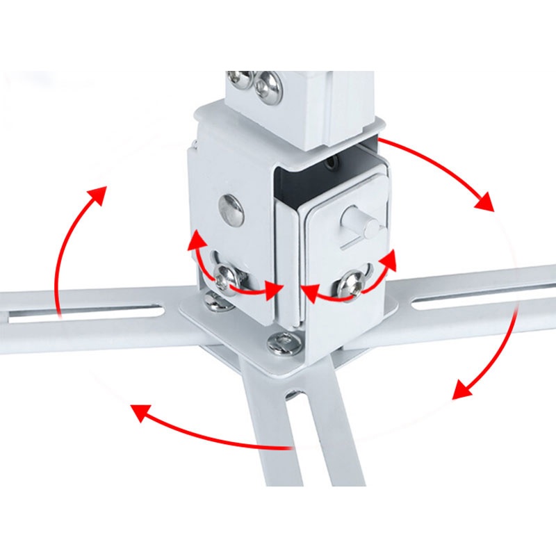 Suporte para Projetor com extensor de 70 até 124 cm - Telas Nardelli