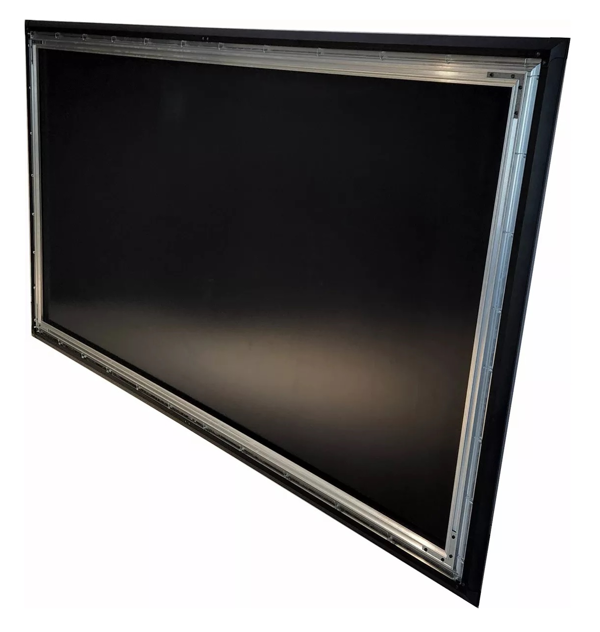 Tela de Projeção Fixa Tipo Quadro 120 polegadas (16/9) 2,66 x 1,49 ...