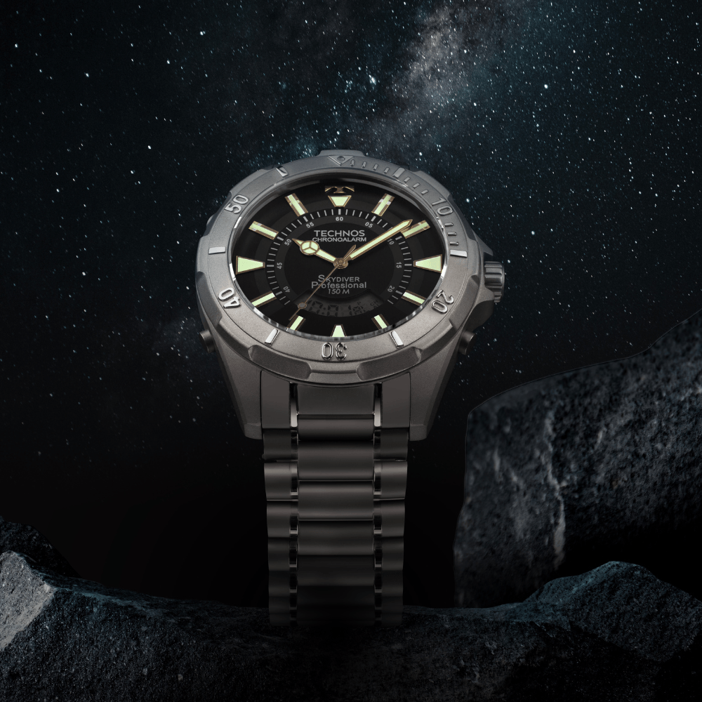 Relógio Technos Masculino Skydiver Wt2050ao/1h Titanium - Excelência em ...