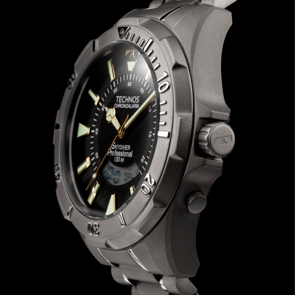 Relógio Technos Masculino Skydiver Wt2050ao/1h Titanium - Excelência em ...