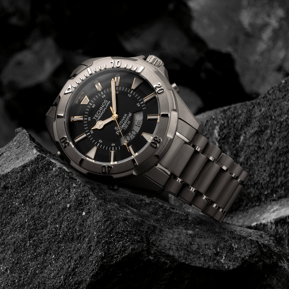 Relógio Technos Masculino Skydiver Wt2050ao/1h Titanium - Excelência em ...