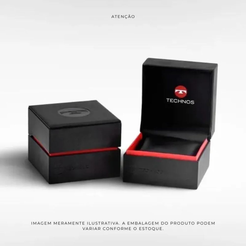 Relógio Technos Riviera Masculino 2317AH/1K - Excelência em Relógios ...