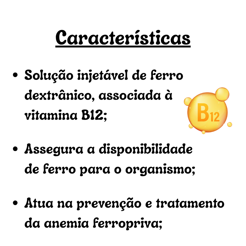 Ferrodex B12 - JA Saúde Animal - Agrovesso - A loja do campo e da cidade.