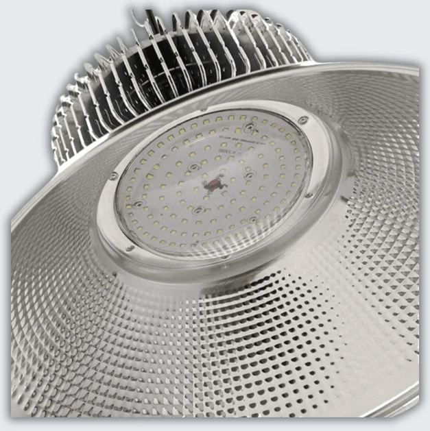 Luminária de LED Industrial 100W High Bay - FLASH ILUMINAÇÃO
