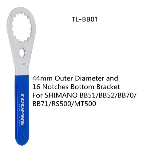 Kit 4 Chaves Extrator Movimento Central Hollowtech Mtb Toopr - Axle ...