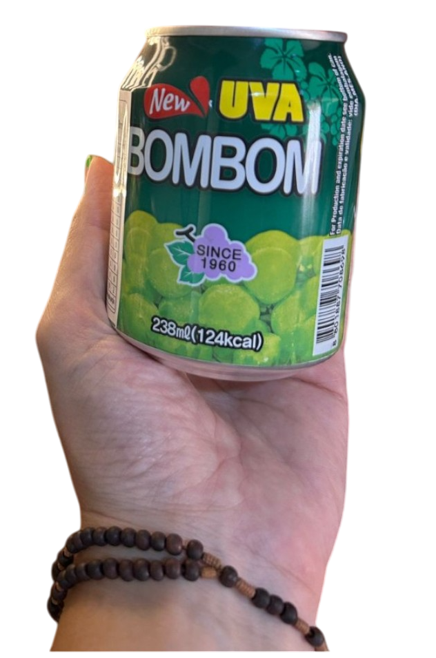 Suco Coreano de Uva Verde com Pedaços da Fruta 238ml - Bombom - Meu ...