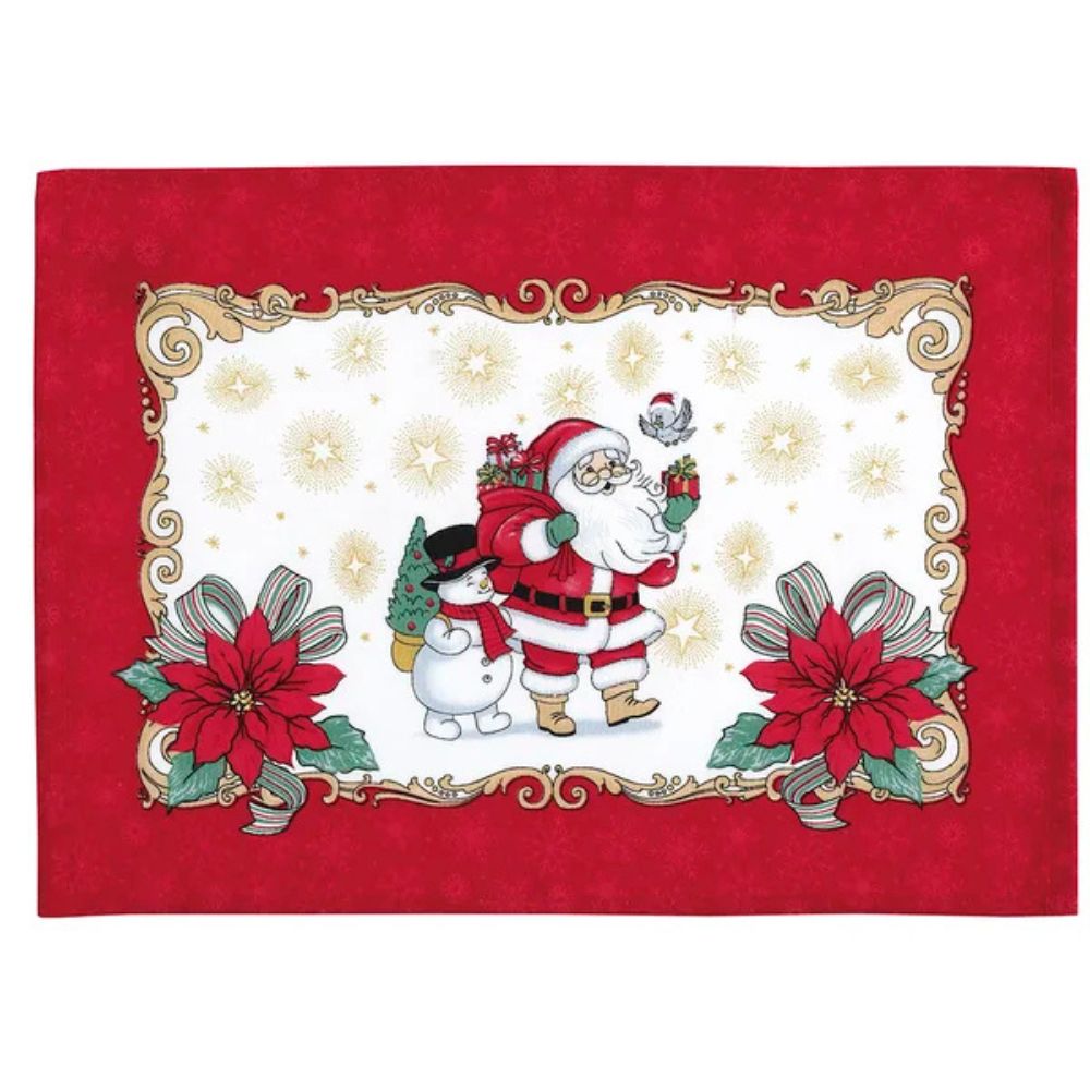 Fundo de Prato Americano Natal Dohler Athenas 45x31cm - ShopCasa - Cama ...