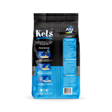 Areia Higiênica Kets Finíssimo 8 kg - Rede Pop Caicó