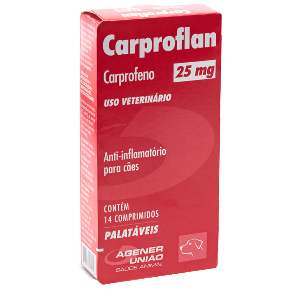 Carproflan Anti-inflamatório Não Esteroidal Analgésico Antipirético ...